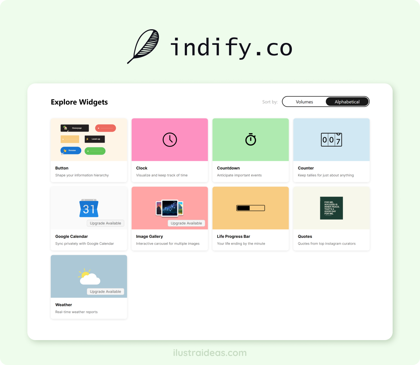 5 páginas de widgets para Notion: Organízate con estilo | Ilustraideas