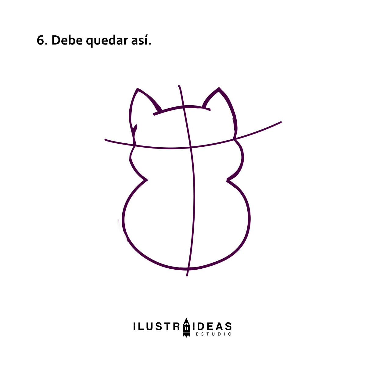 Aprende a dibujar un gatito | Ilustraideas