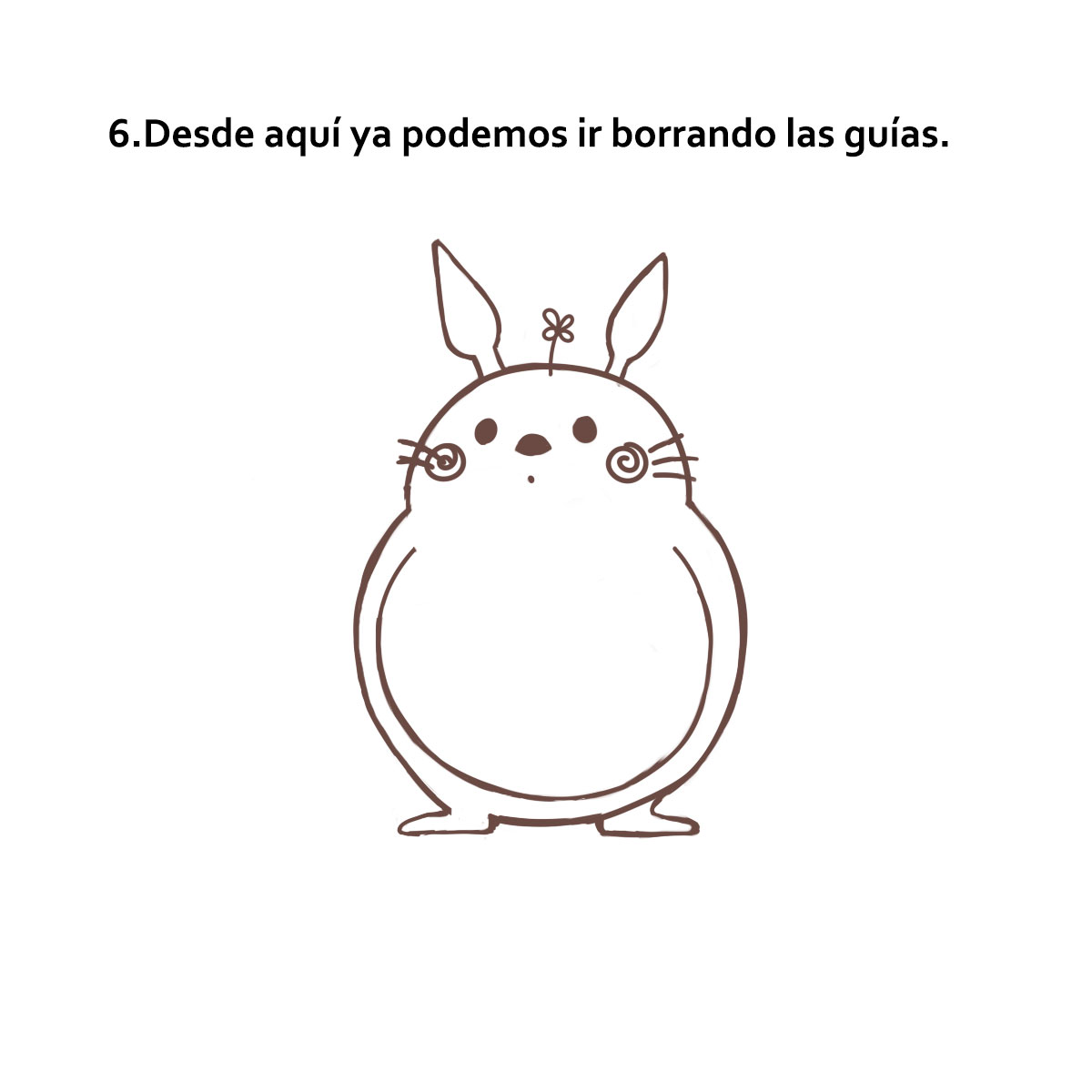 Aprende a dibujar a Totoro | Ilustraideas