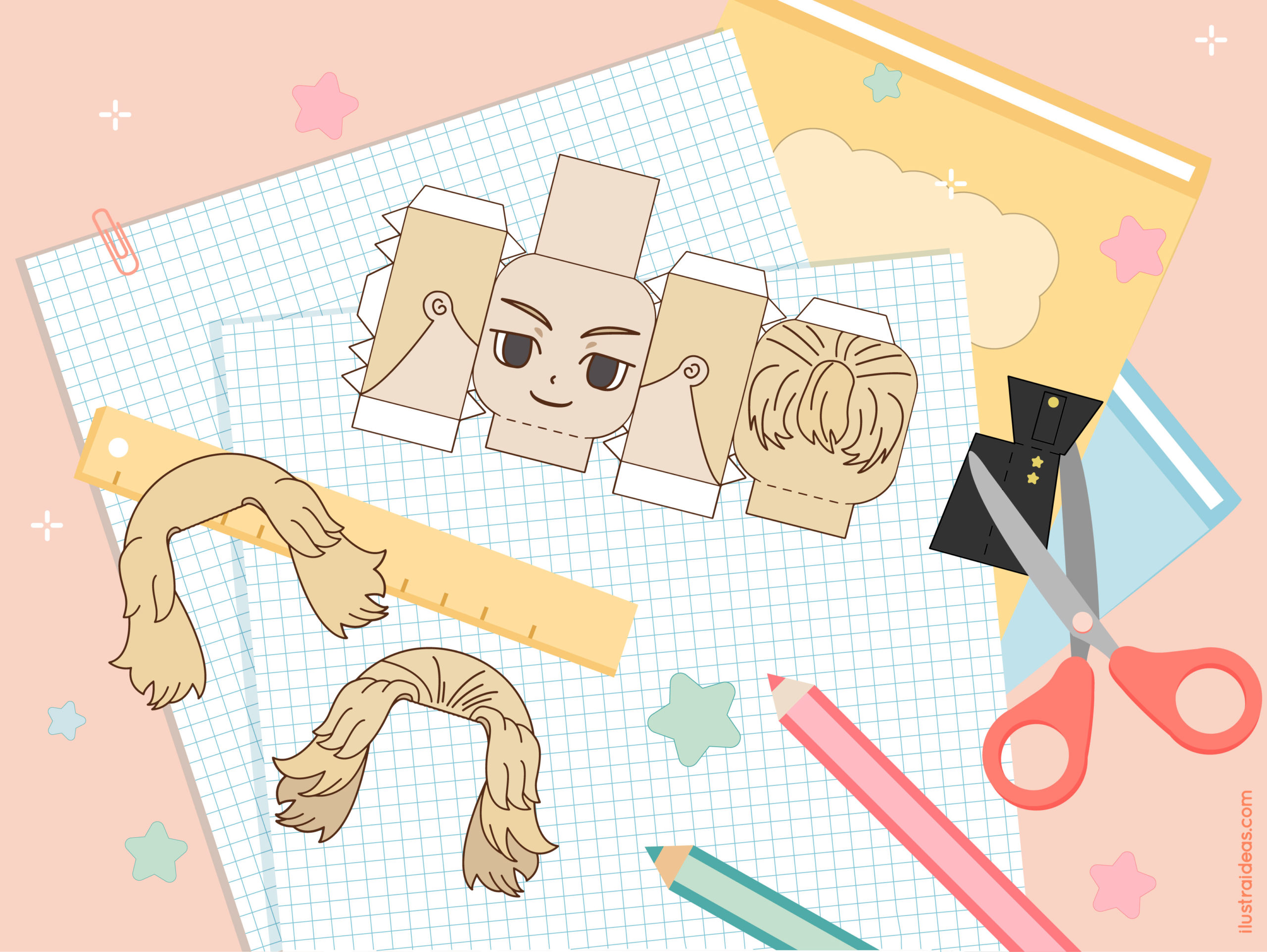 Papercraft de Tokyo Revengers - Ilustraideas