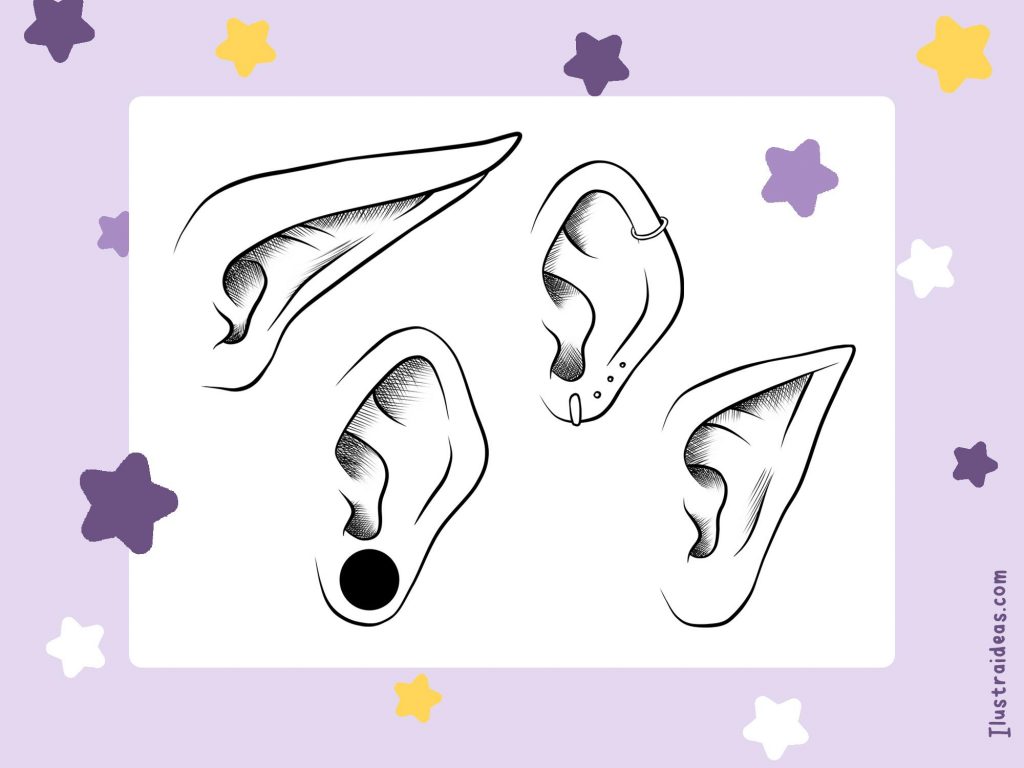 Dibujando orejas Parte 1 (manga) | Ilustraideas