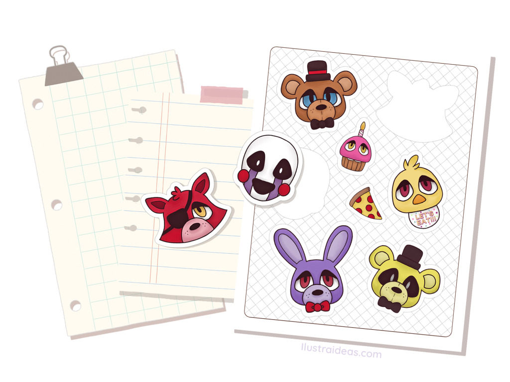 Stickers ∣ Five Nights At Freddy's