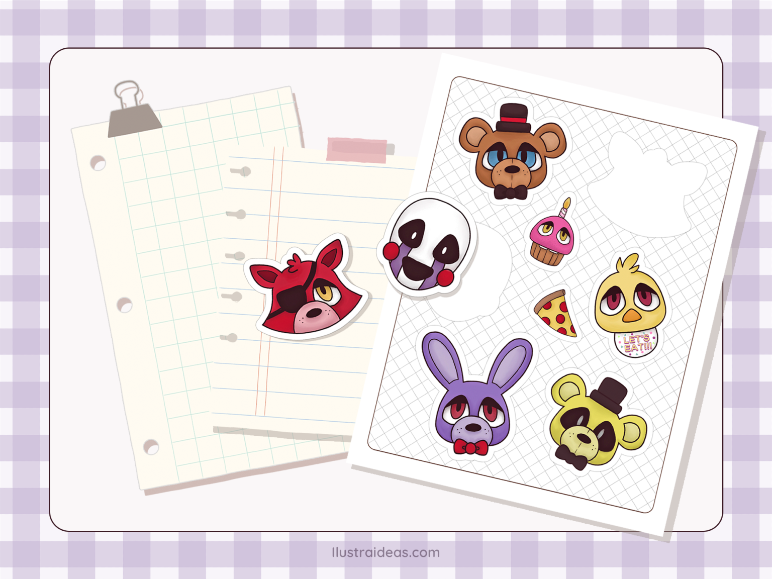 Stickers ∣ Five Nights At Freddy's
